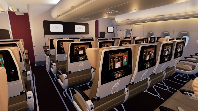 Etihad Airways | 3D SeatMapVR by Renacen